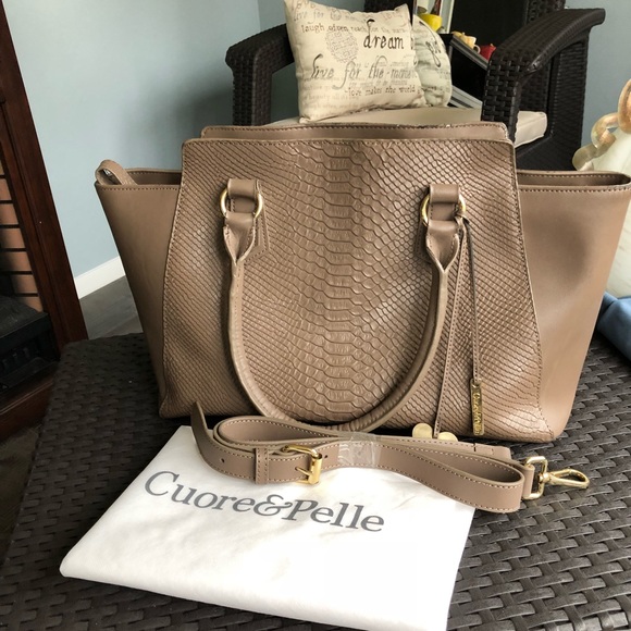 Cuore&Pelle | Bags | Cuorepelle Tote | Poshmark